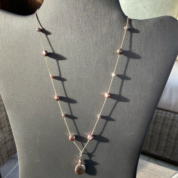 Jewelry | 2 Pearl On String Necklaces | Poshmark